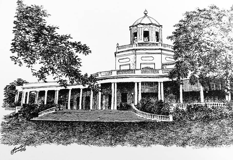 Sketches of Manohar Devadoss from Madras Inked - Madras Musings